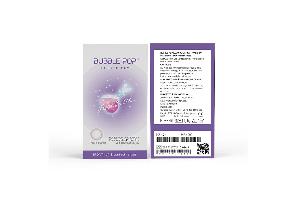 Bubble Pop Coloured Contact Lens – Himalaya Optical